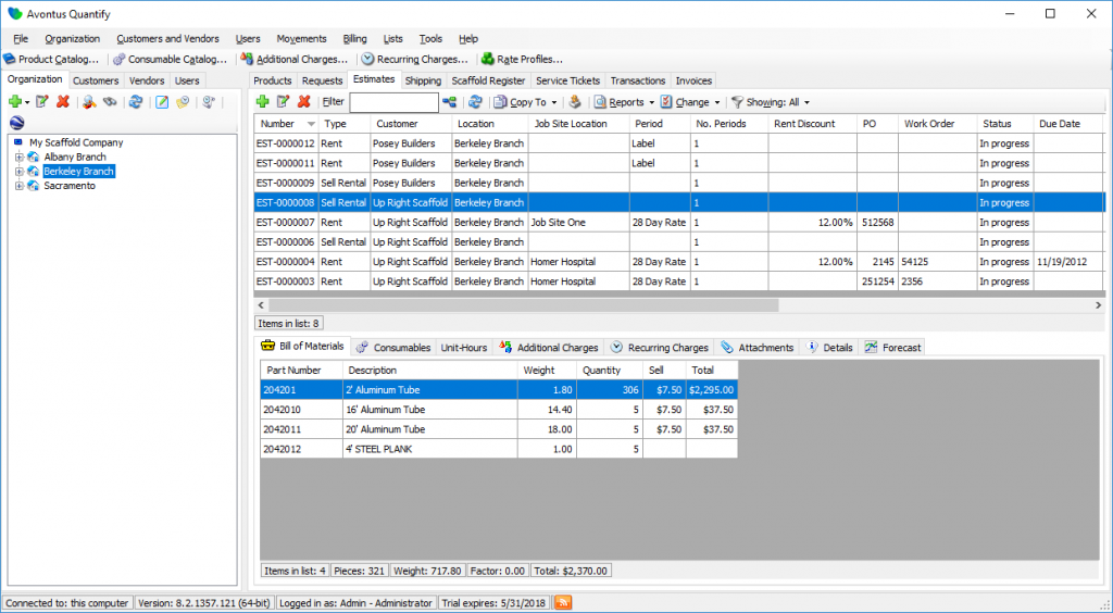 Essential Features of an Ideal Scaffold Management Software